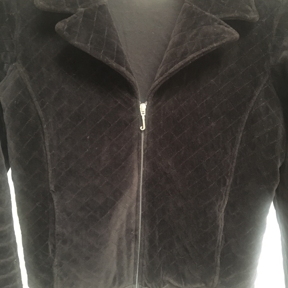 Juicy Couture Velour Quilted Jacket - Gem